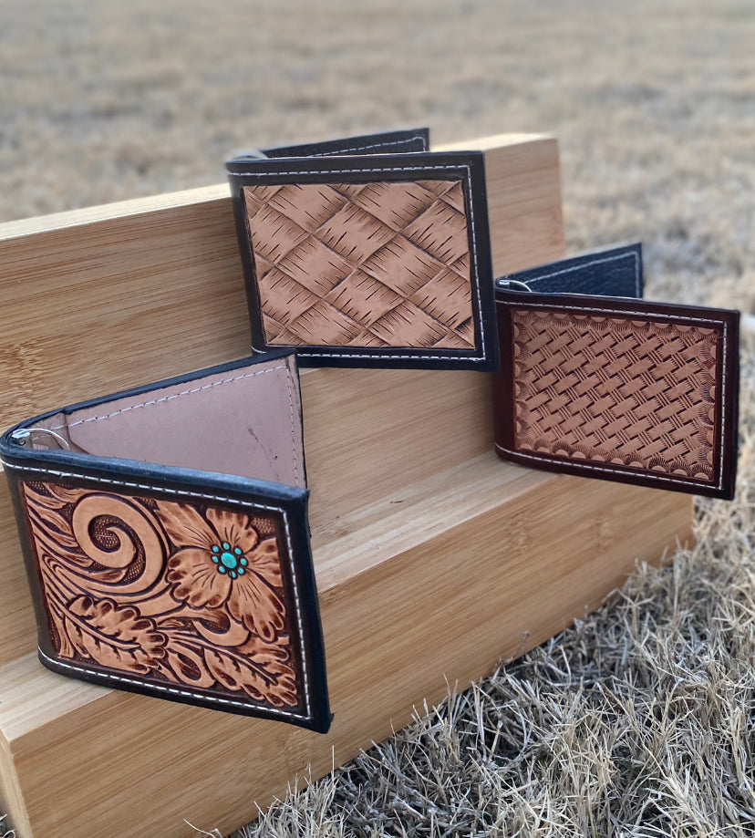 Money Clip Wallet – Angry Heifer Leather